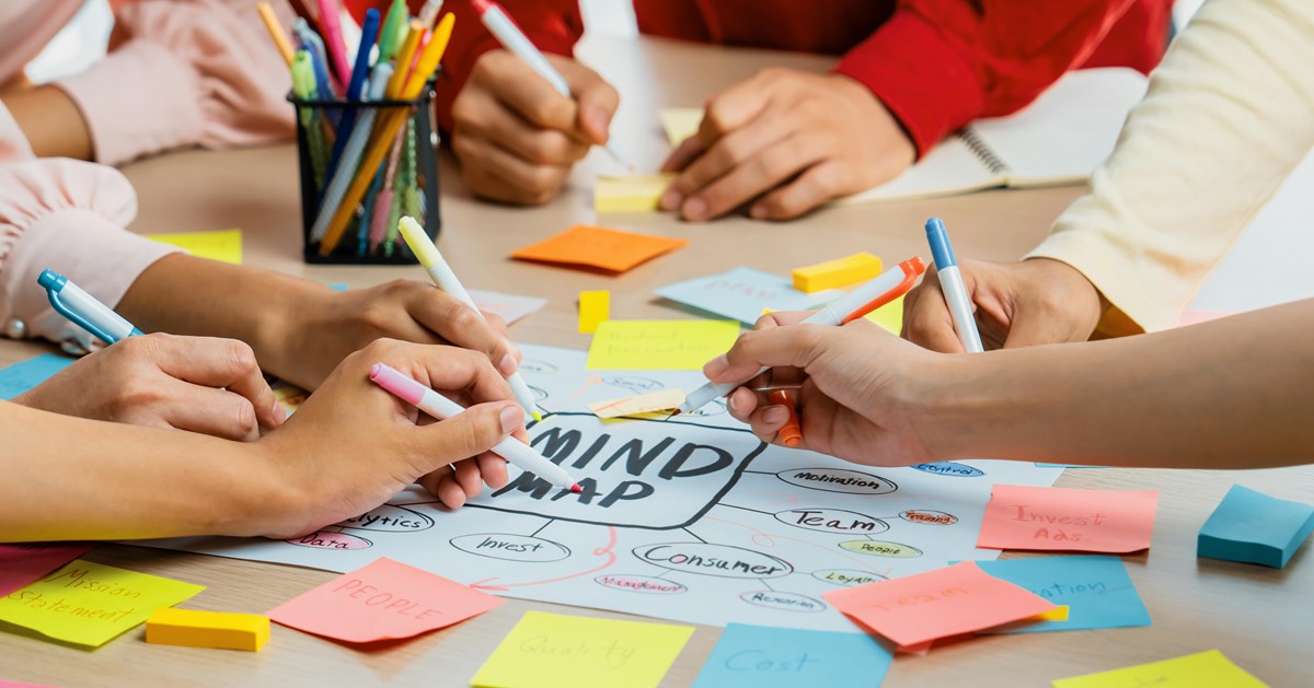 classroom - Brainstorming und Mindmapping